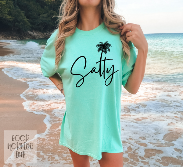 Salty - Beach Screen Print Transfer – Good Morning Ink